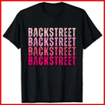 Backstreet Music Fan Group Retro Aesthetic Graphic Song Unisex T-shirt ...