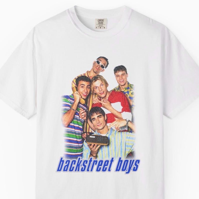 Backstreet Vegas Show | Retro Concert Tee, 90s Boy Band Nostalgia ...