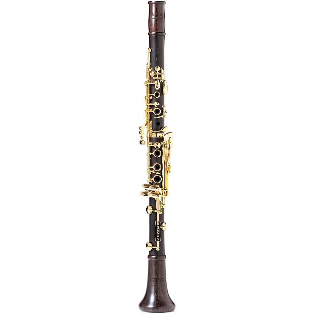 Backun Protege Bb Grenadilla Clarinet Gold Keys with Eb Key - Walmart.com