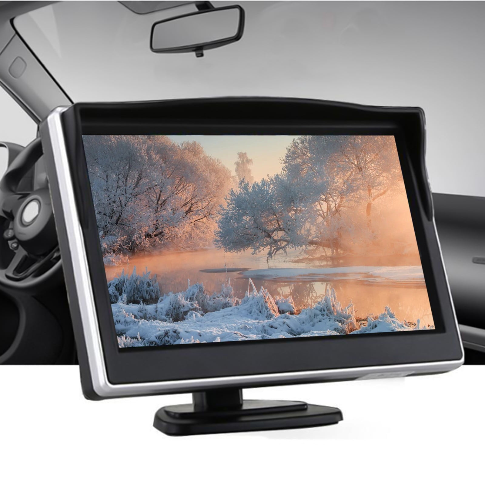 Backup Camera Analog Signals Dashcam With Dash Cam Front And Rear Dash Cam Front 5'' Split ...