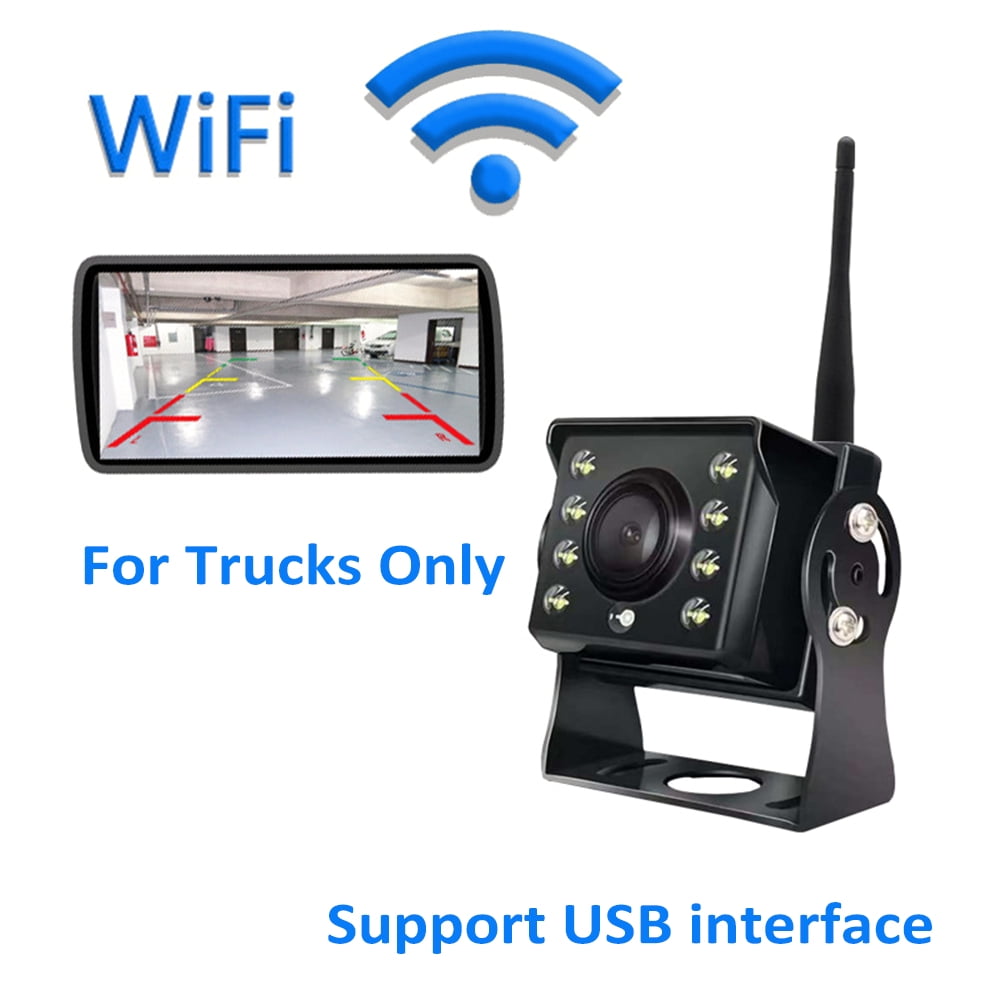 Backup Camera,Camera 720p Vision Waterproof Wifi Rear Camera Ios ...