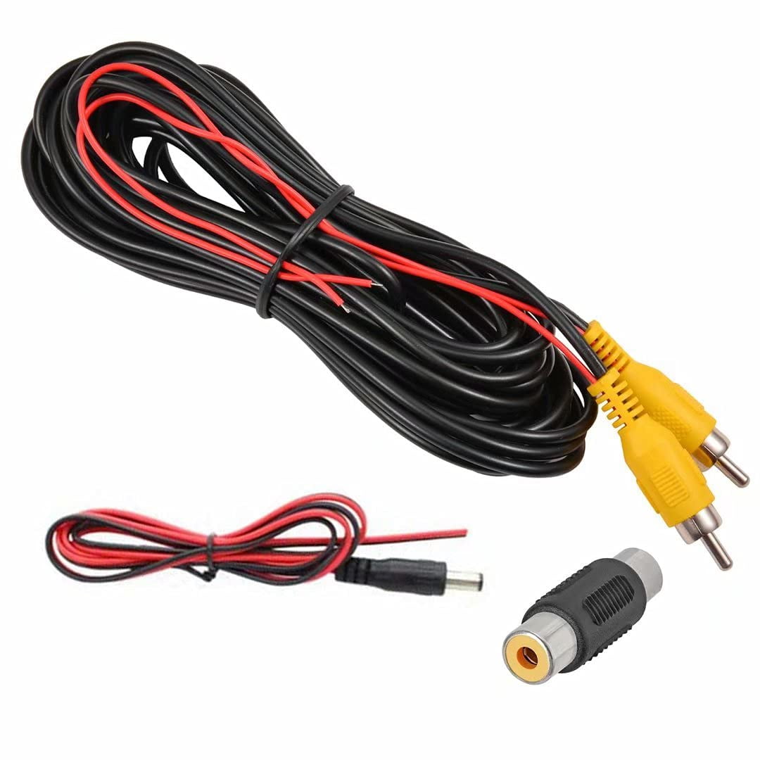 Backup Camera RCA Video Cable,Car Reverse Rear View Camera with ...