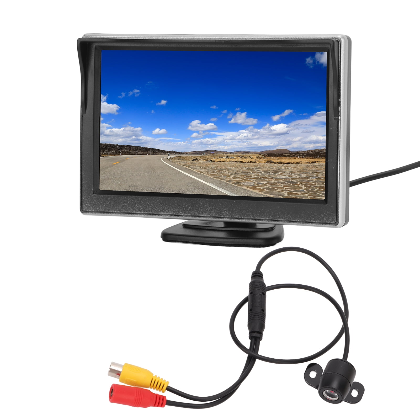 Backup Camera System Kit 5in Rearview Monitor V1 V2 Video Input High ...