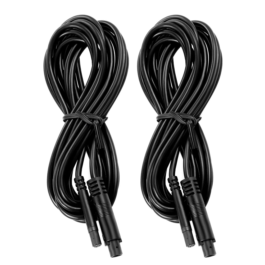 BESTONZON Backup Camera Extension Cable Black 2Pcs 98.4x0.4x0.2in ...