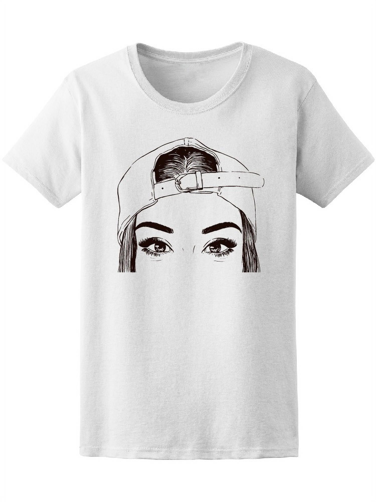 Backwards Cap Skater Girl Women T-Shirt - Image by Shutterstock, Female ...