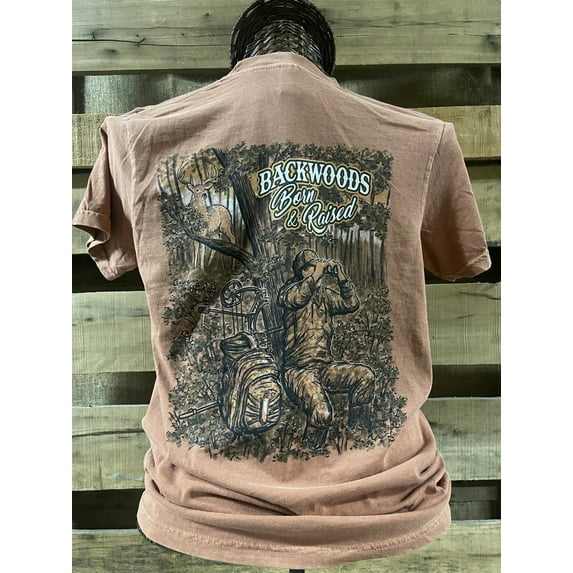 Backwoods Born Raised Bow Hunt Unisex T-Shirt - Walmart.com