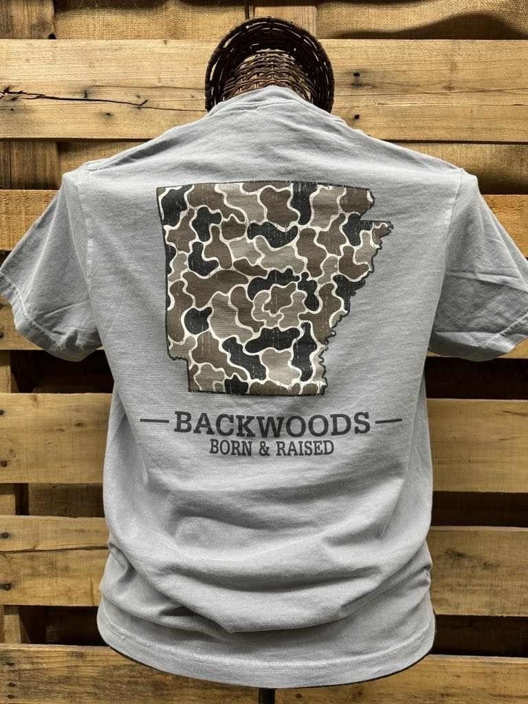 Backwoods Born Raised Camo T-Shirt - Walmart.com