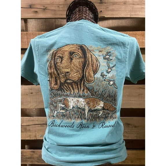 Backwoods Born Raised Duck Dog Unisex T-Shirt - Walmart.com