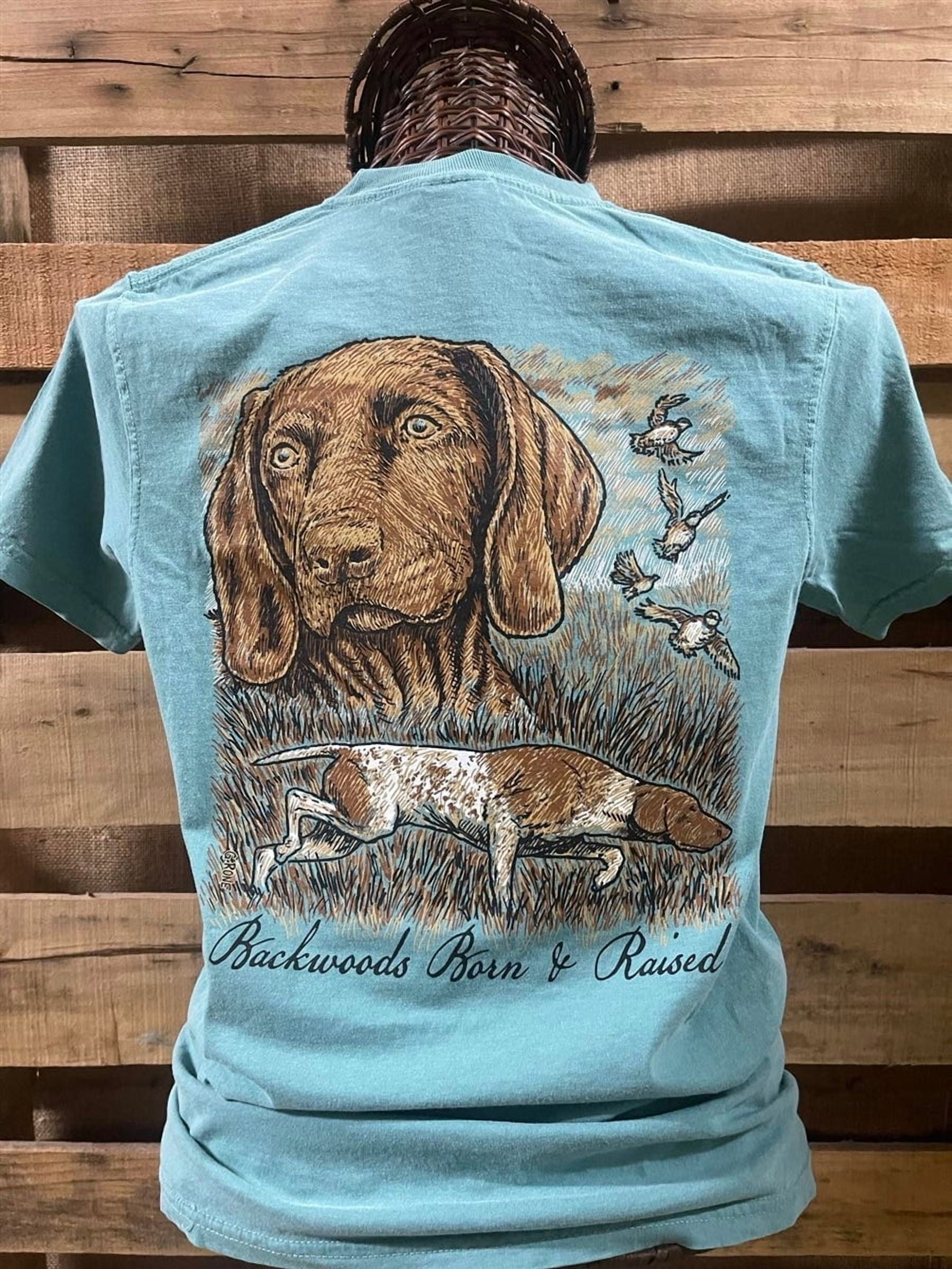 Backwoods Born Raised Duck Dog Unisex T-Shirt - Walmart.com