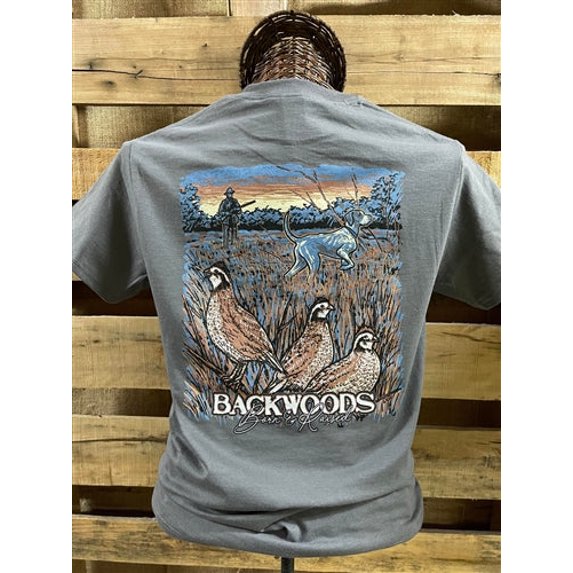 Backwoods Born Raised Quail Country Bright Unisex T Shirt - Walmart.com