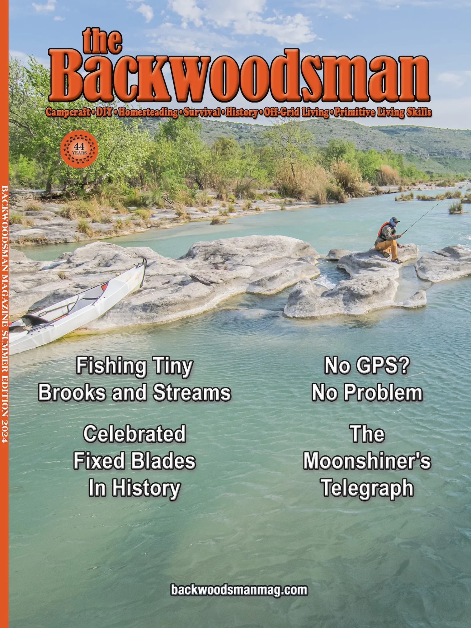 Backwoodsman - Summer 2024: Fishing Tiny Streams, Fixed Blades, The ...