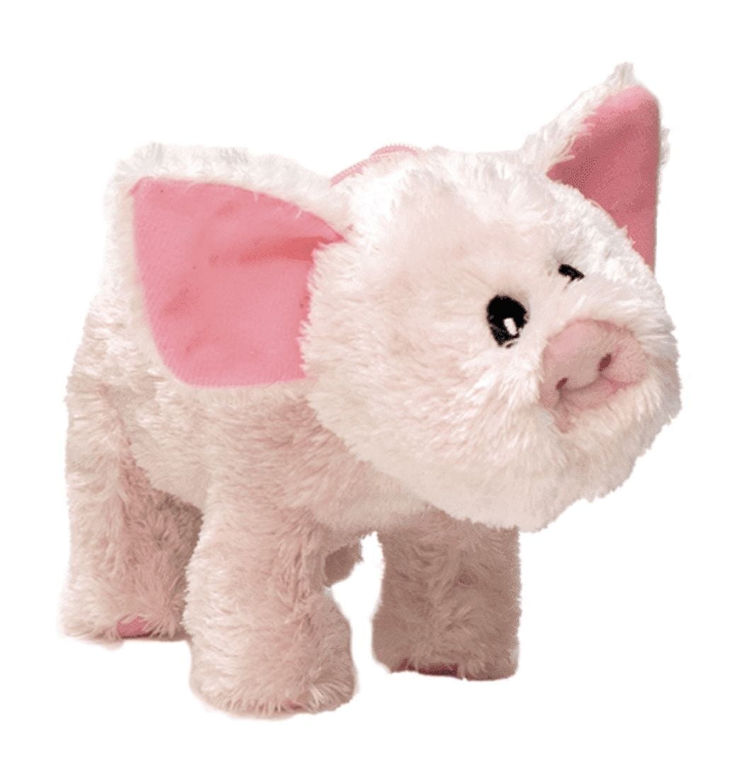 Steel Dog USA Plush Barnyard Pig Dog Toy with Surprise Tennis Ball ...