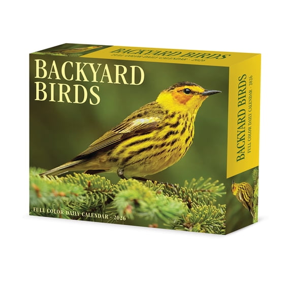 Backyard Birds 2026 Box Calendar, (Paperback) - Walmart.com