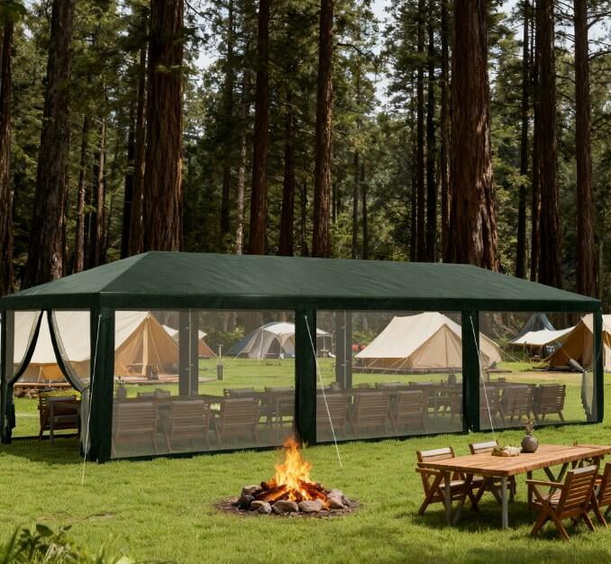 Backyard Canopies Versatile Shade Shelter,Party Tent,Outdoor Canopy ...