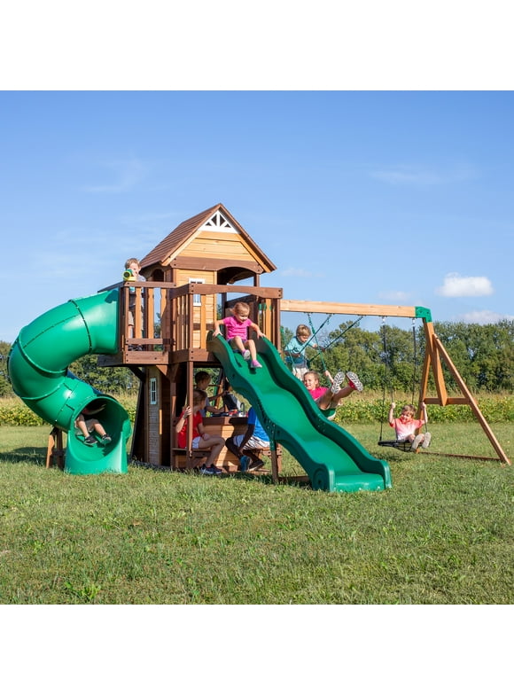 Wooden Swing Sets in Swing Sets - Walmart.com