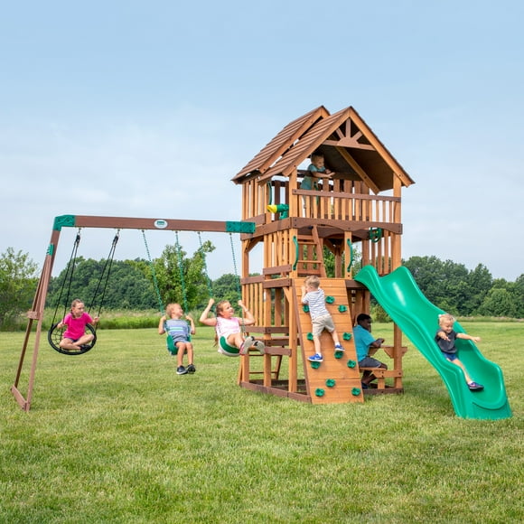 Wooden Swing Sets in Swing Sets - Walmart.com