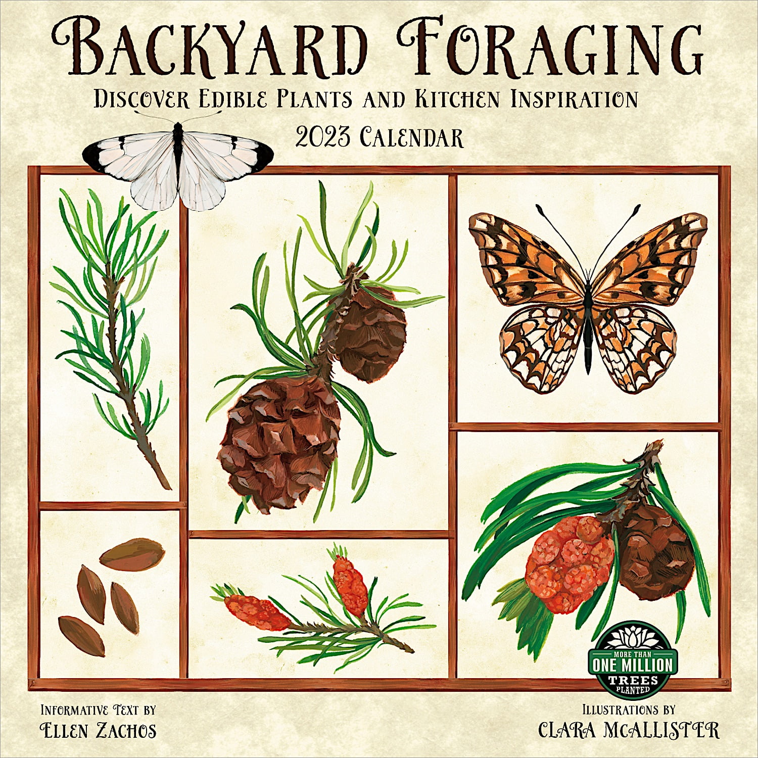 Backyard Foraging 2023 Wall Calendar : Discover Edible Plants and ...