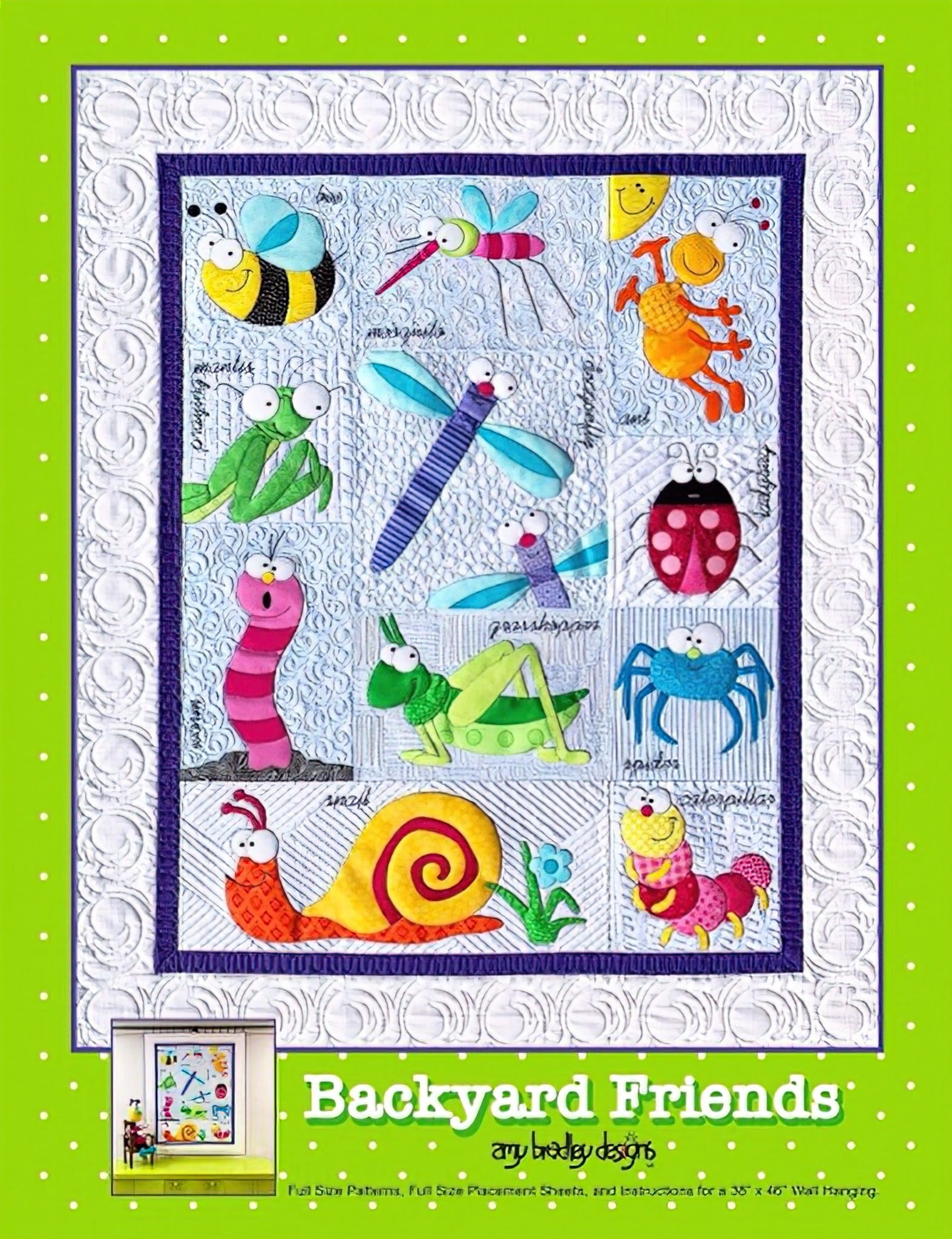 Backyard Friends Quilt Pattern by Amy Bradley Designs - Walmart.com