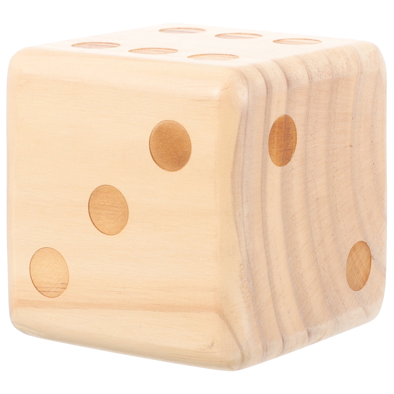 Wooden Dice for Party and Family Entertainment Large Size 3.5 Inches ...
