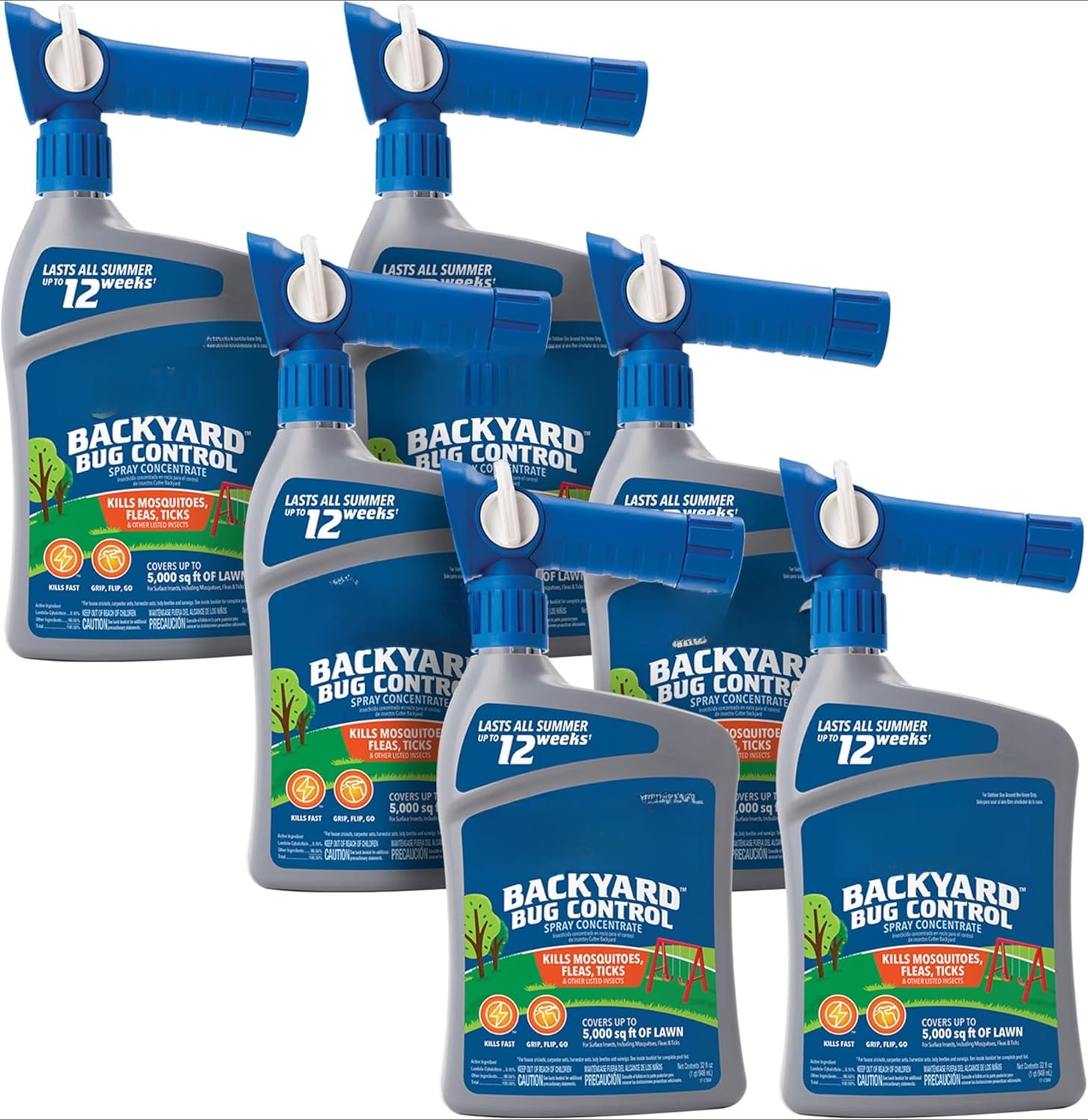 Backyard Pest Control Spray Concentrate, Repels, Kills Mosquitoes ...