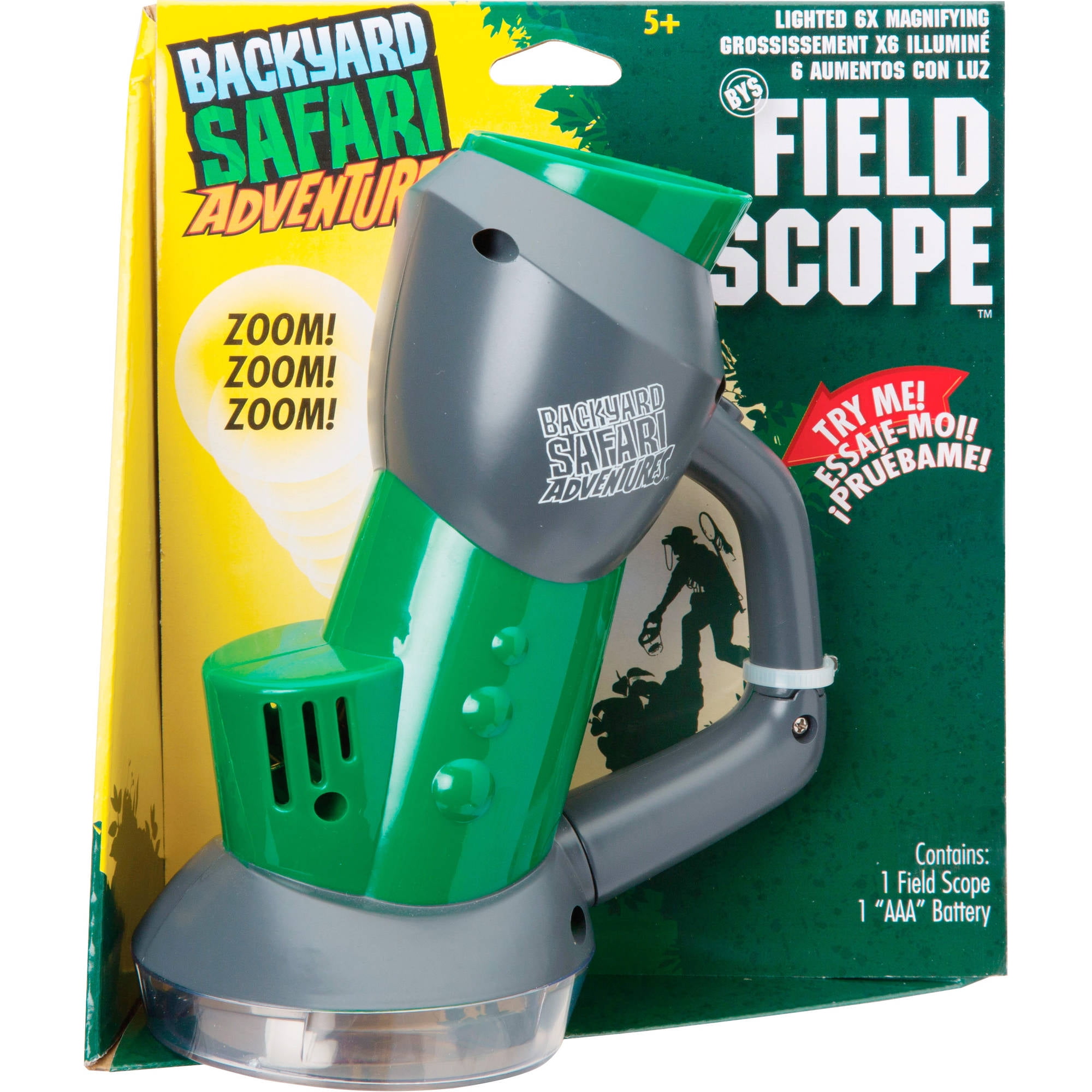 Backyard Safari Bug Scope Trap Insect Zoom X10 Magnify - Walmart.com