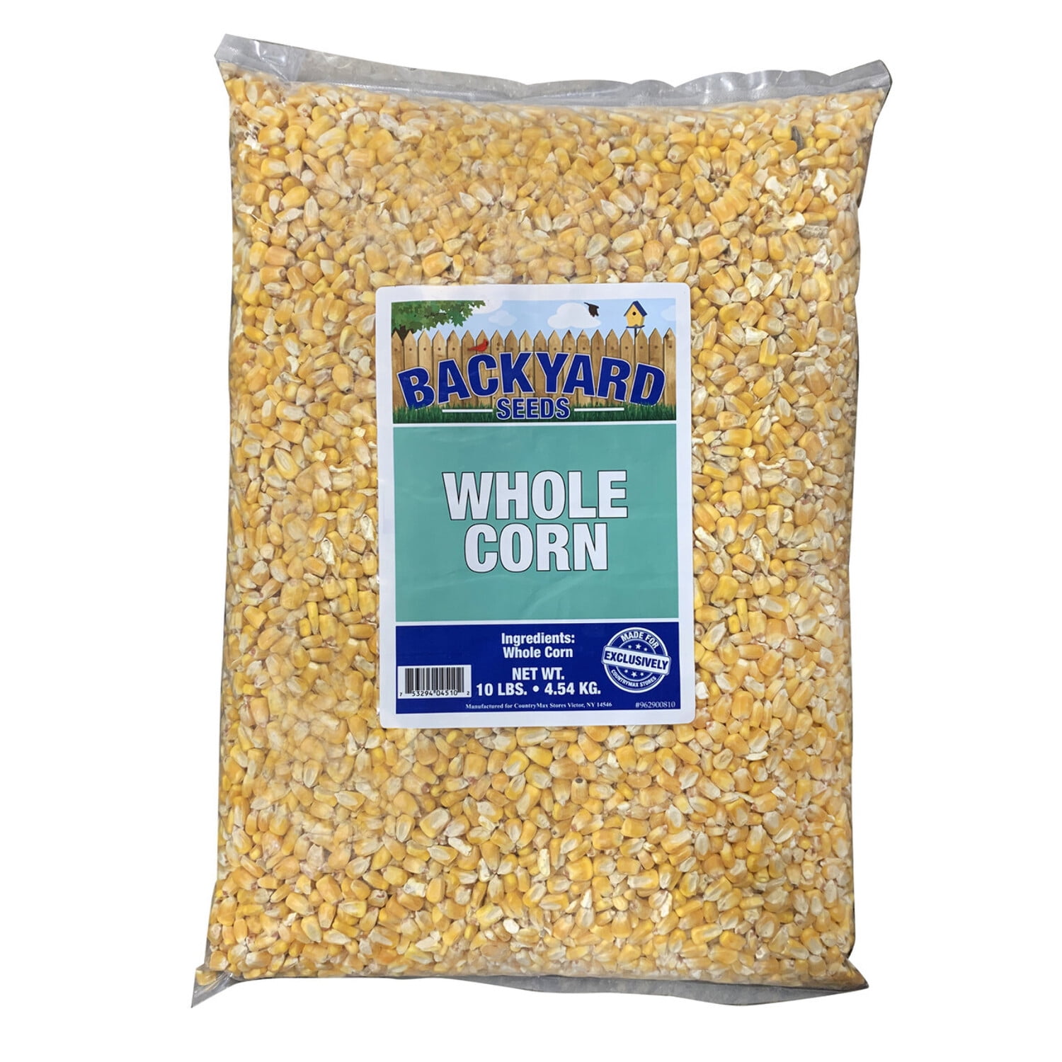 Backyard Seeds Whole Corn 10 Lb Feed Harvest - Attracts Wide Variety of ...