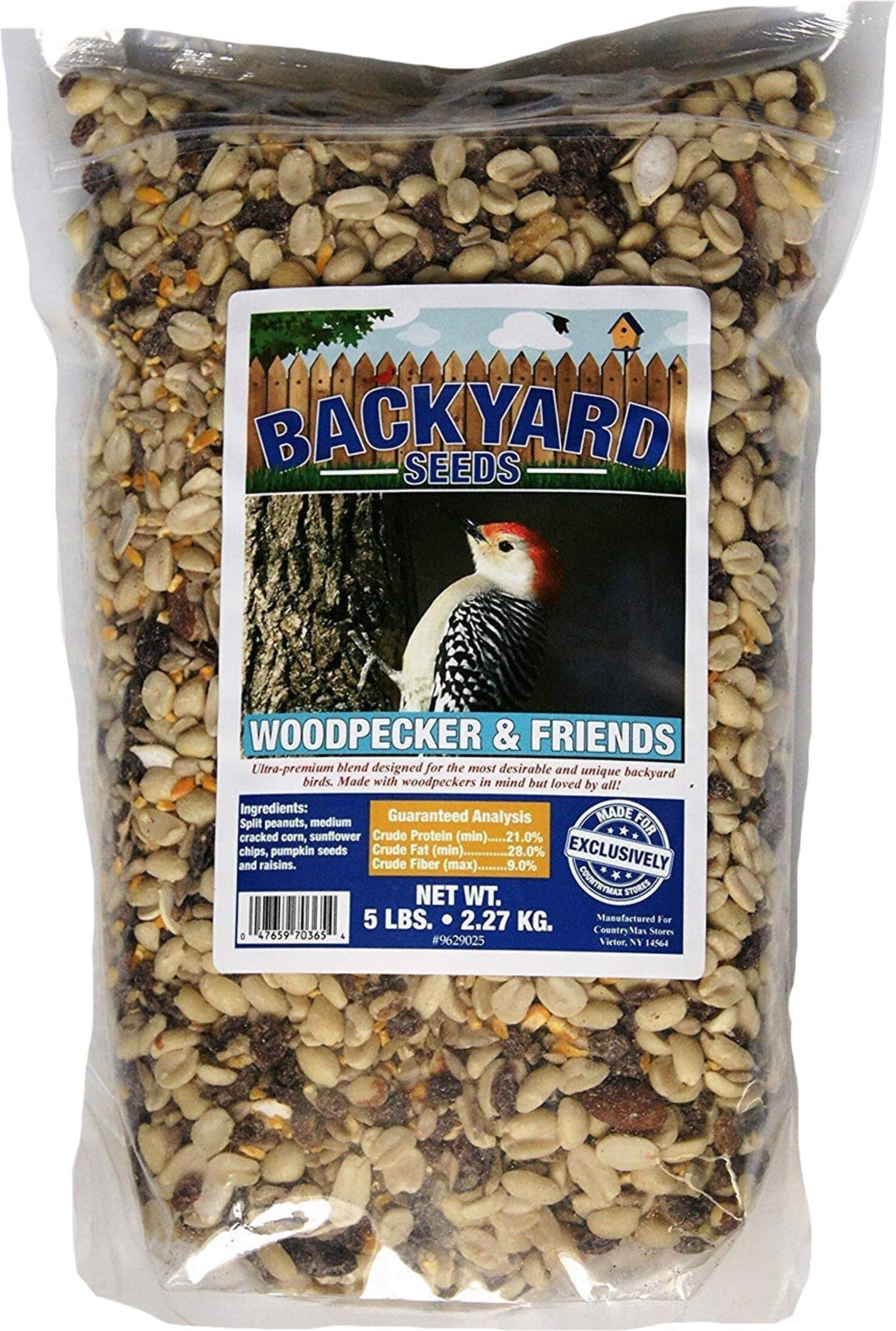 Backyard Seeds Woodpecker Friends Bird Seed - Walmart.com