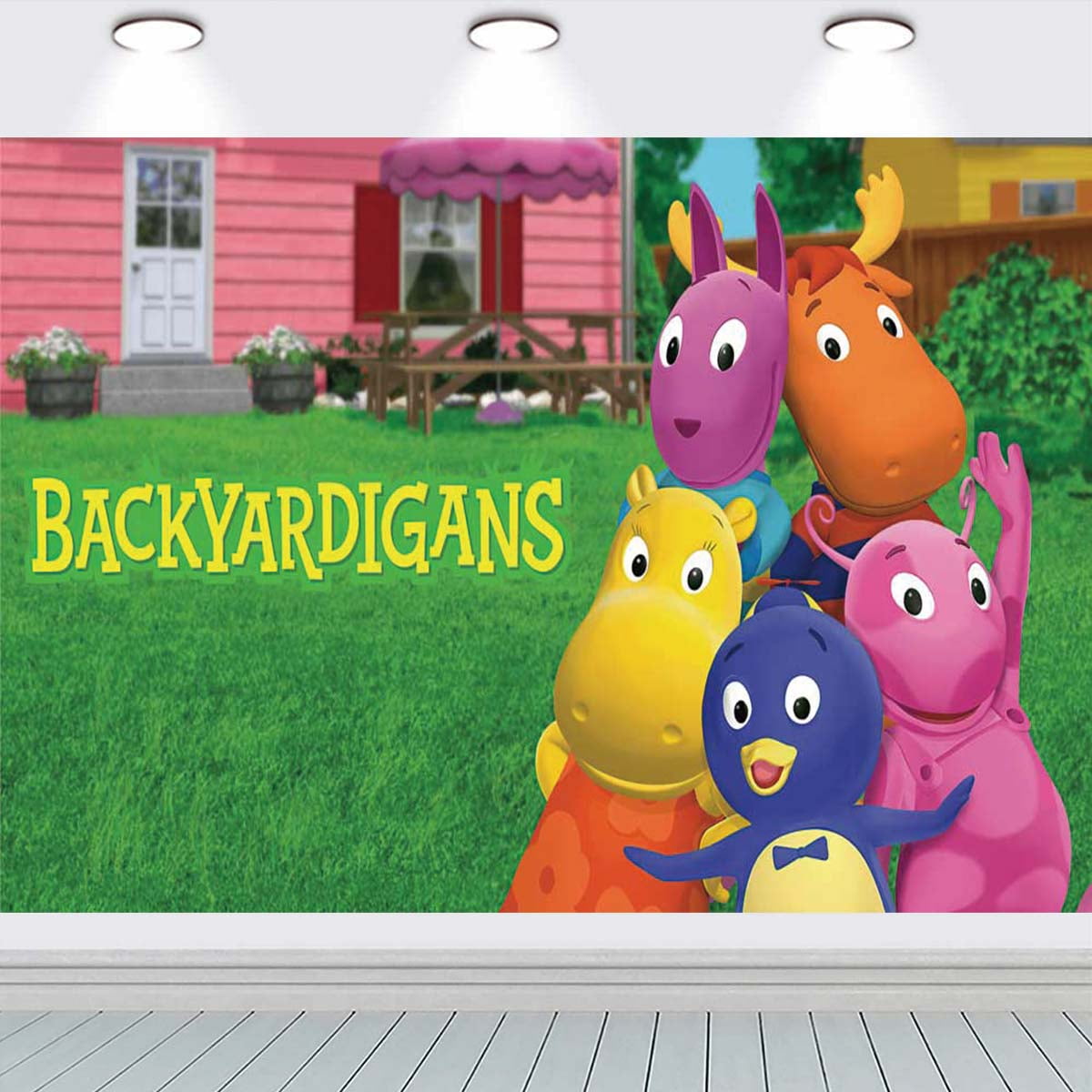 Backyardigans Backdrop Banner Party Supplies Poster Movie Theme ...