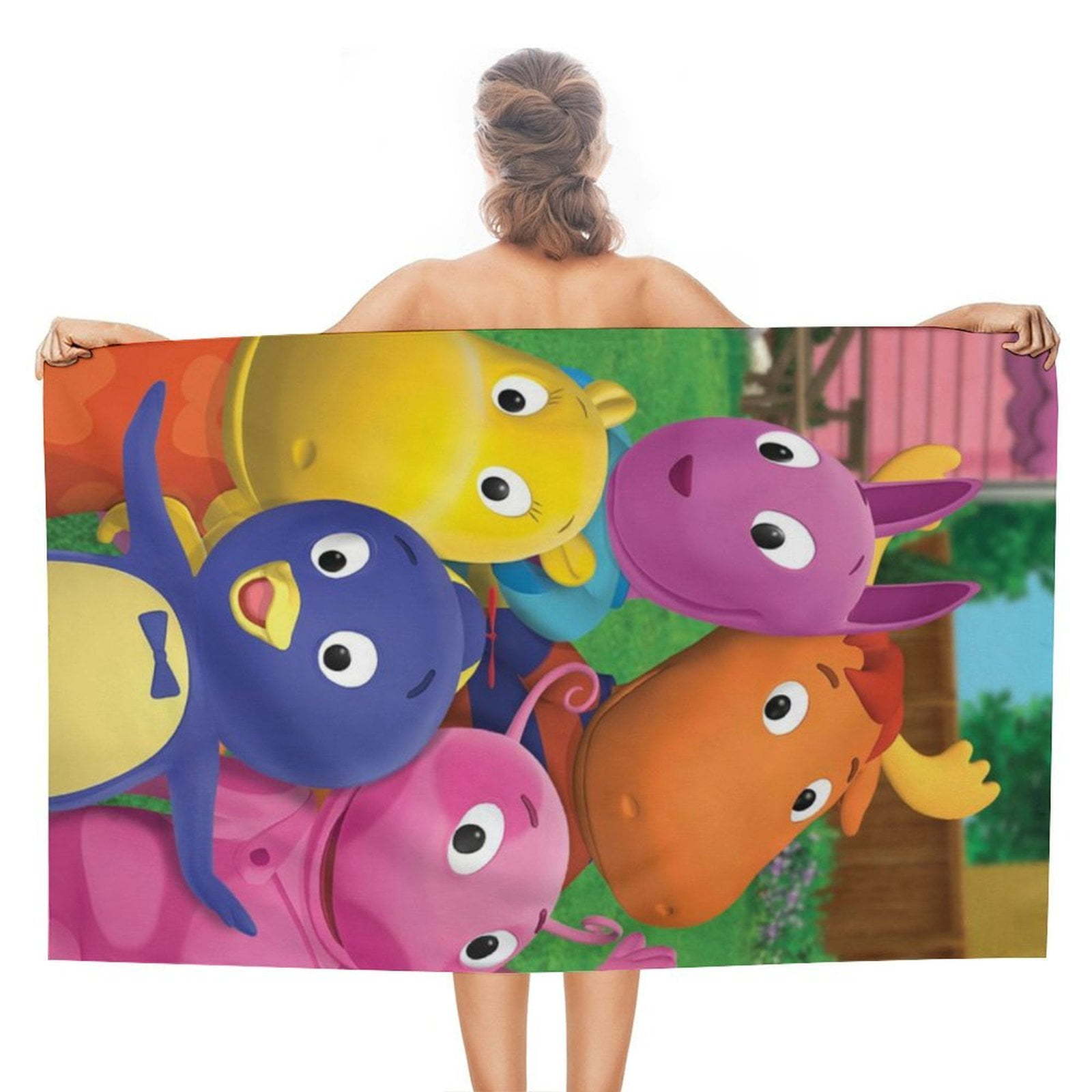 Backyardigans Bath Throw Towel Quick Dry Towel for Swimmers Sand Proof ...
