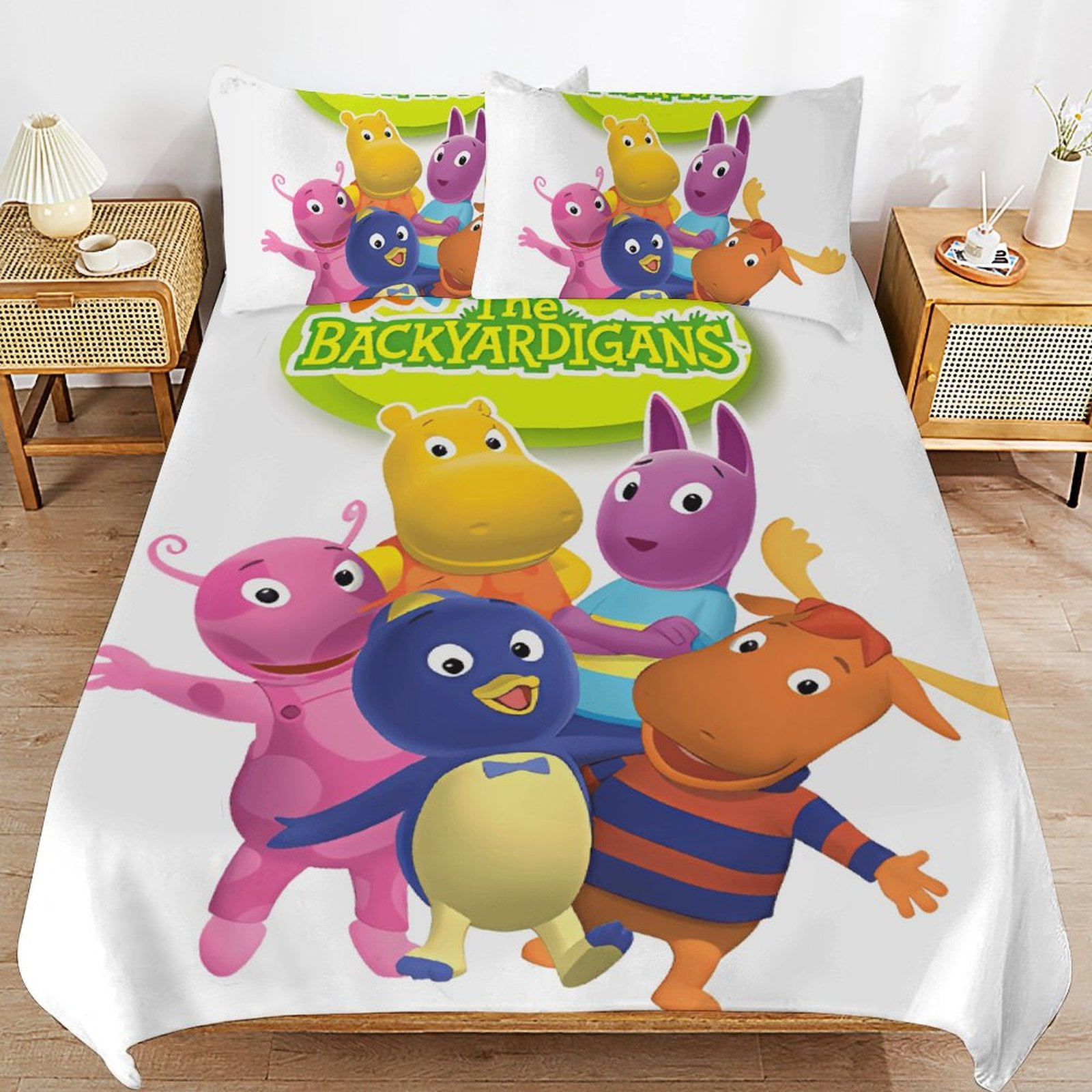 The Backyardigans Bed Duvet Cover Microfiber Bedding Sets 3D Printed ...