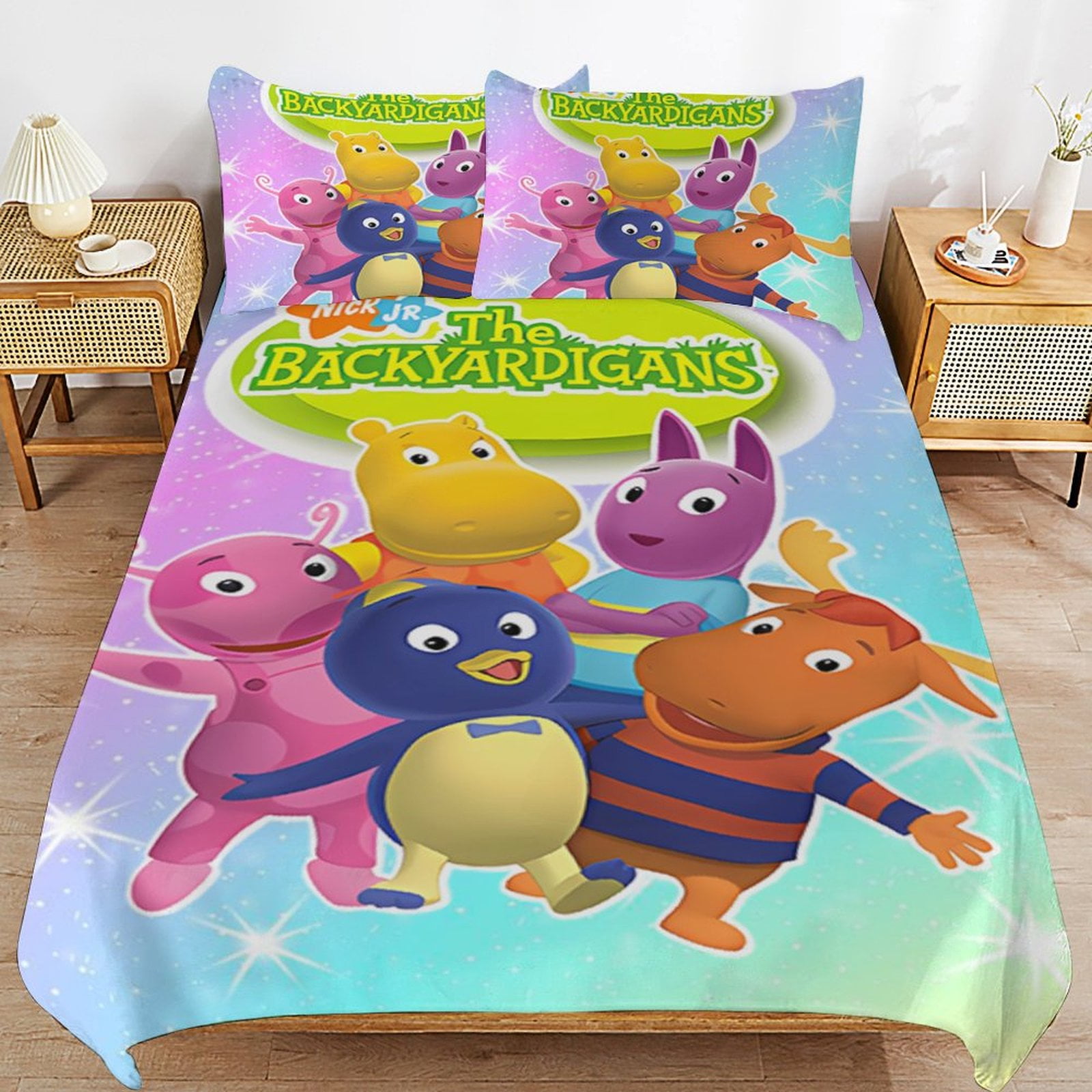 The Backyardigans Bed Duvet Cover Microfiber Bedding Sets 3D Printed ...