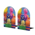 Backyardigans Bookends Non-Slip Sturdy Book Holder Wood Book End For ...