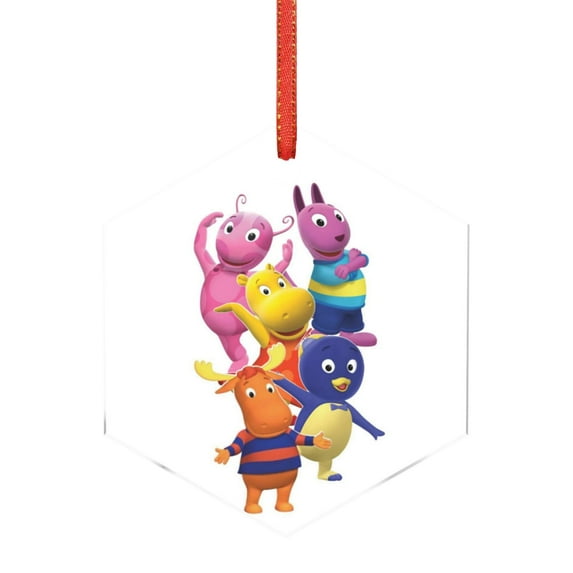 Backyardigans Christmas Ornaments Acrylic Pendants Hanging Decorations ...