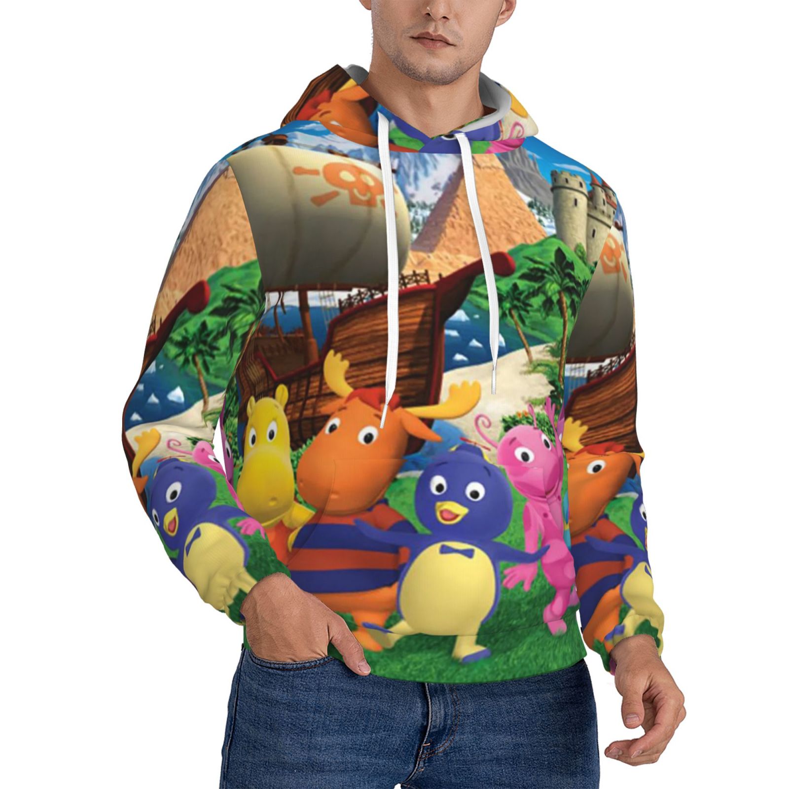 Backyardigans Hoodie For Men Women Unisex Hooded Pullover Fleece ...