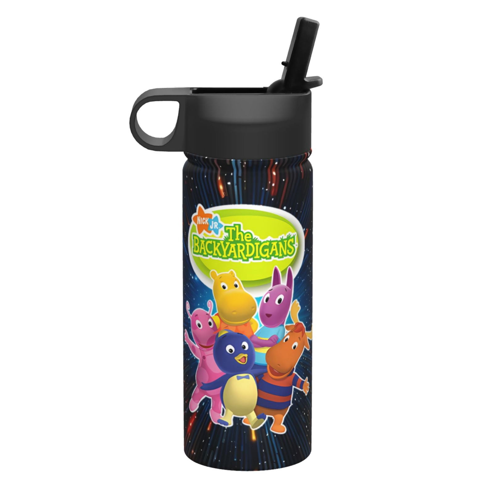 The Backyardigans Kids Insulated Water Bottle With Straw - 18 Oz ...
