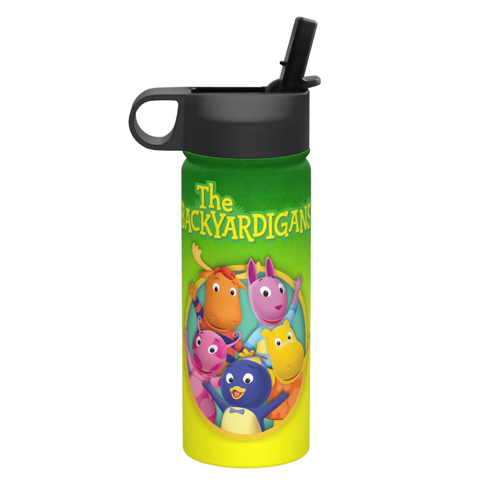 The Backyardigans Kids Insulated Water Bottle With Straw - 18 Oz ...