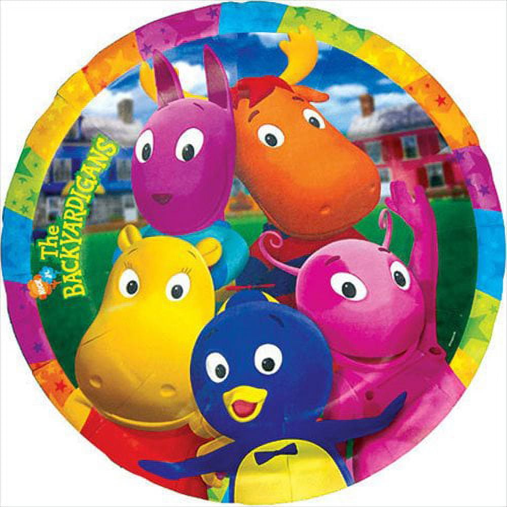 Backyardigans Large Paper Plates (8ct) - Walmart.com