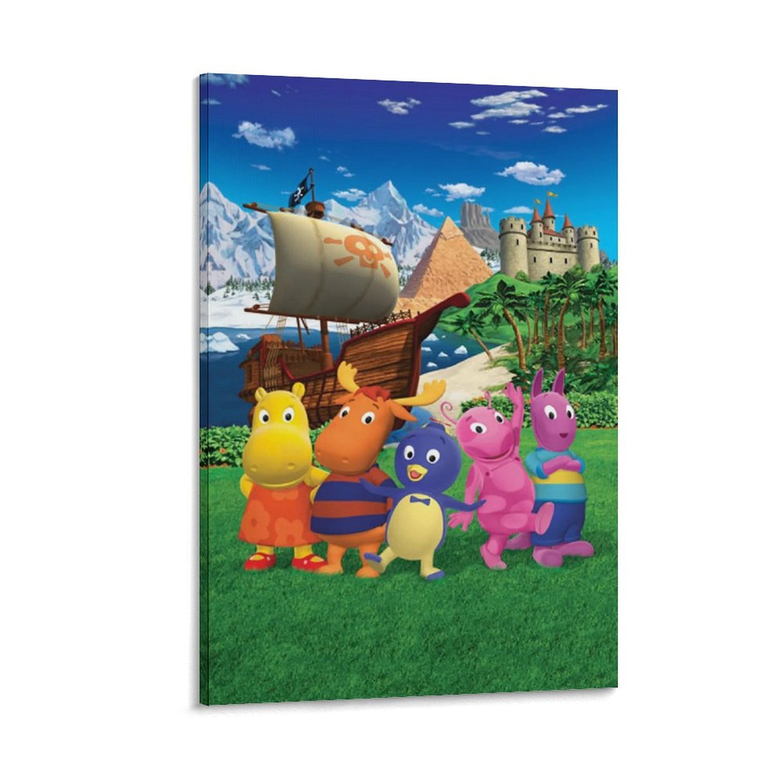 Backyardigans Paintings, 12x18inch(30x45cm) Single Hanging Painting ...