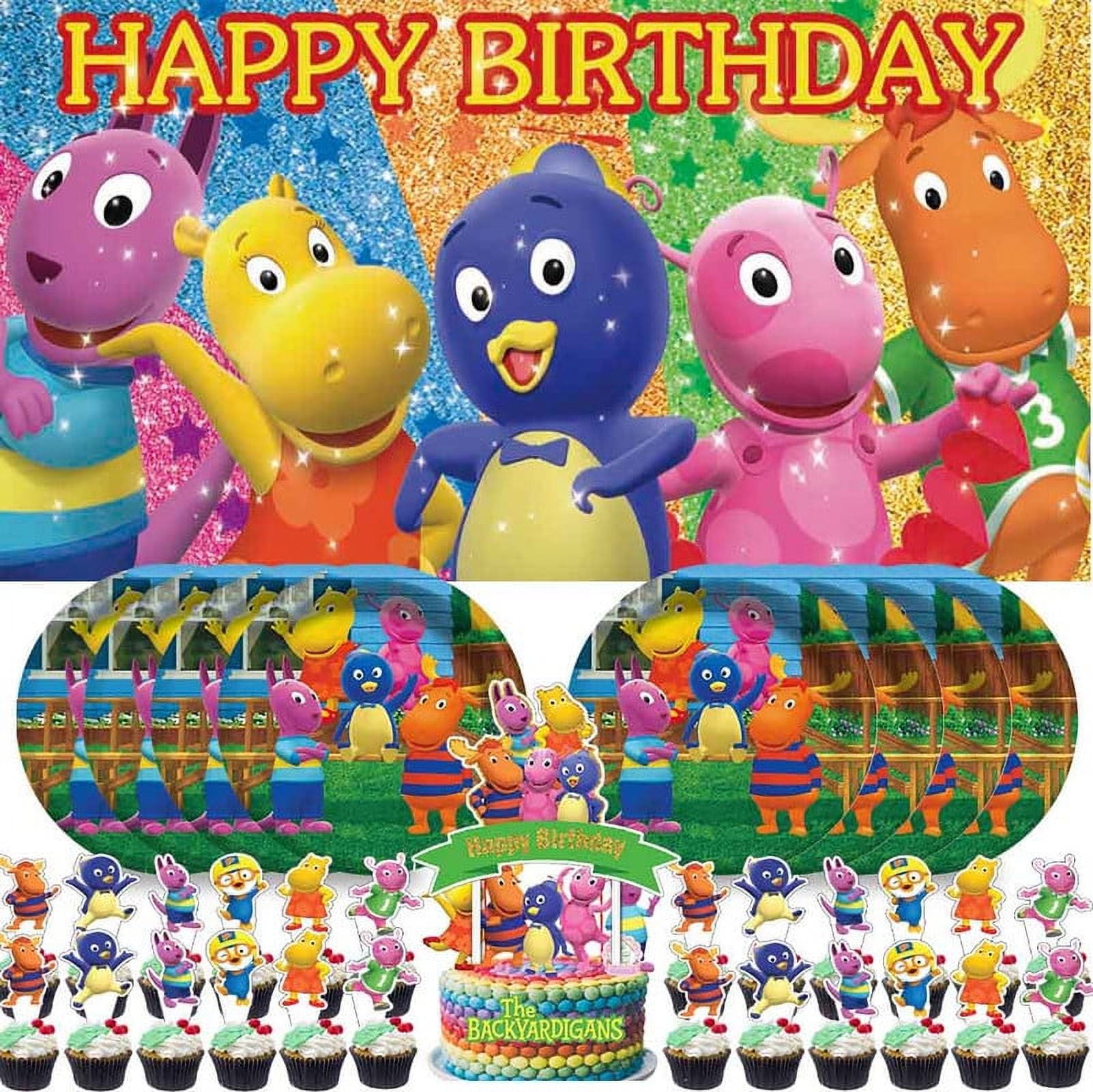 Backyardigans Party Supplies Birthday Decorations Plates Banner Kids ...