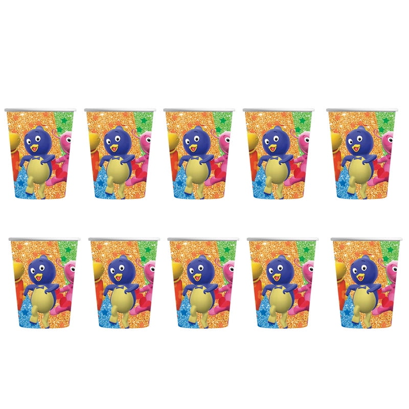 Backyardigans Party Supplies Cups Birthday Tableware Disposable Paper ...