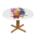 Backyardigans Round Tablecloth Washable Picnic Table Cover Decorative ...
