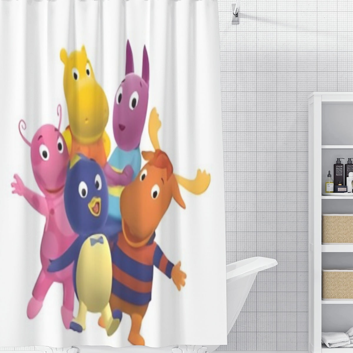 Backyardigans Shower Curtain 35*70.8 Inches Waterproof And Durable ...