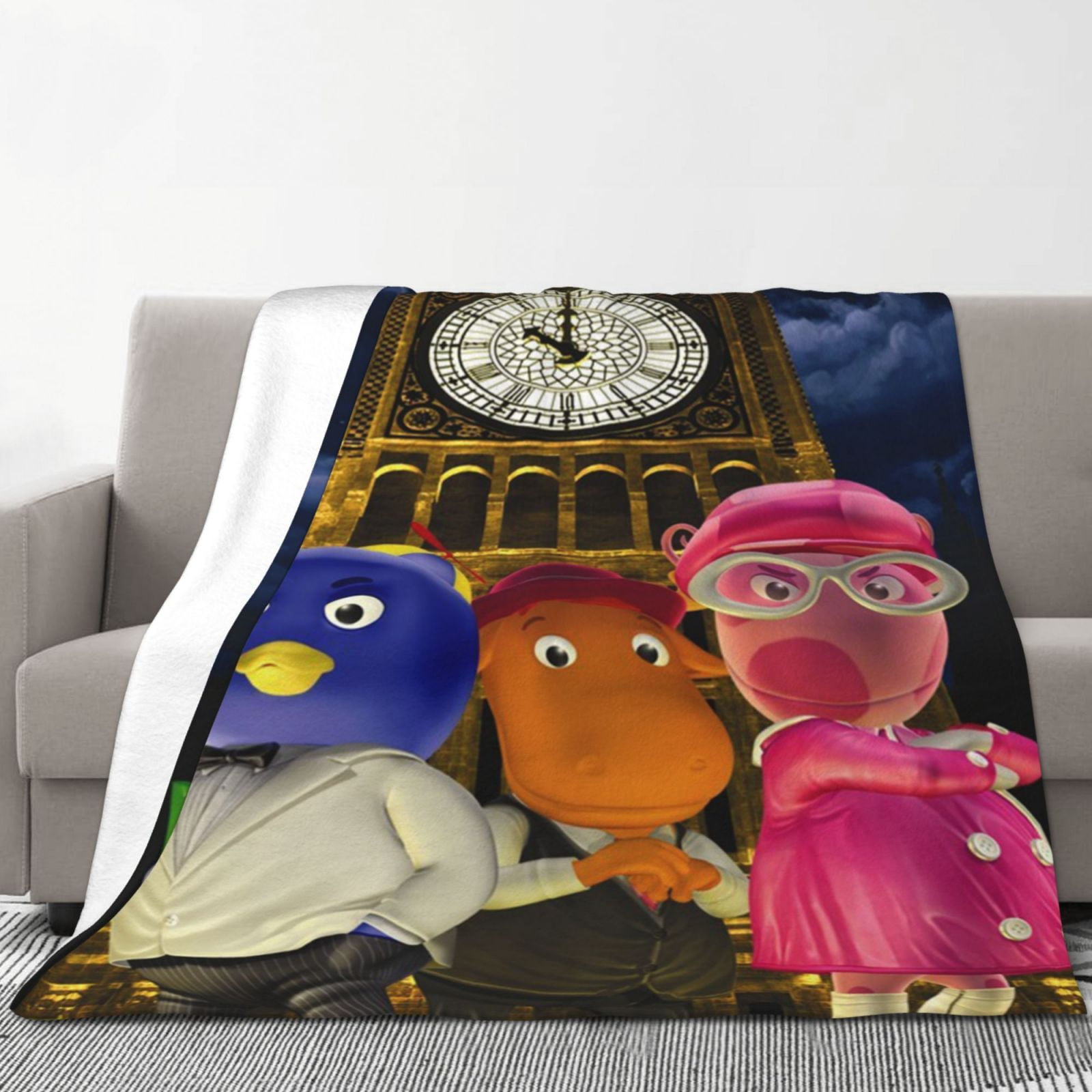 Backyardigans Throw Blanket 70x80 Inches Ultra Soft Flannel Blanket ...