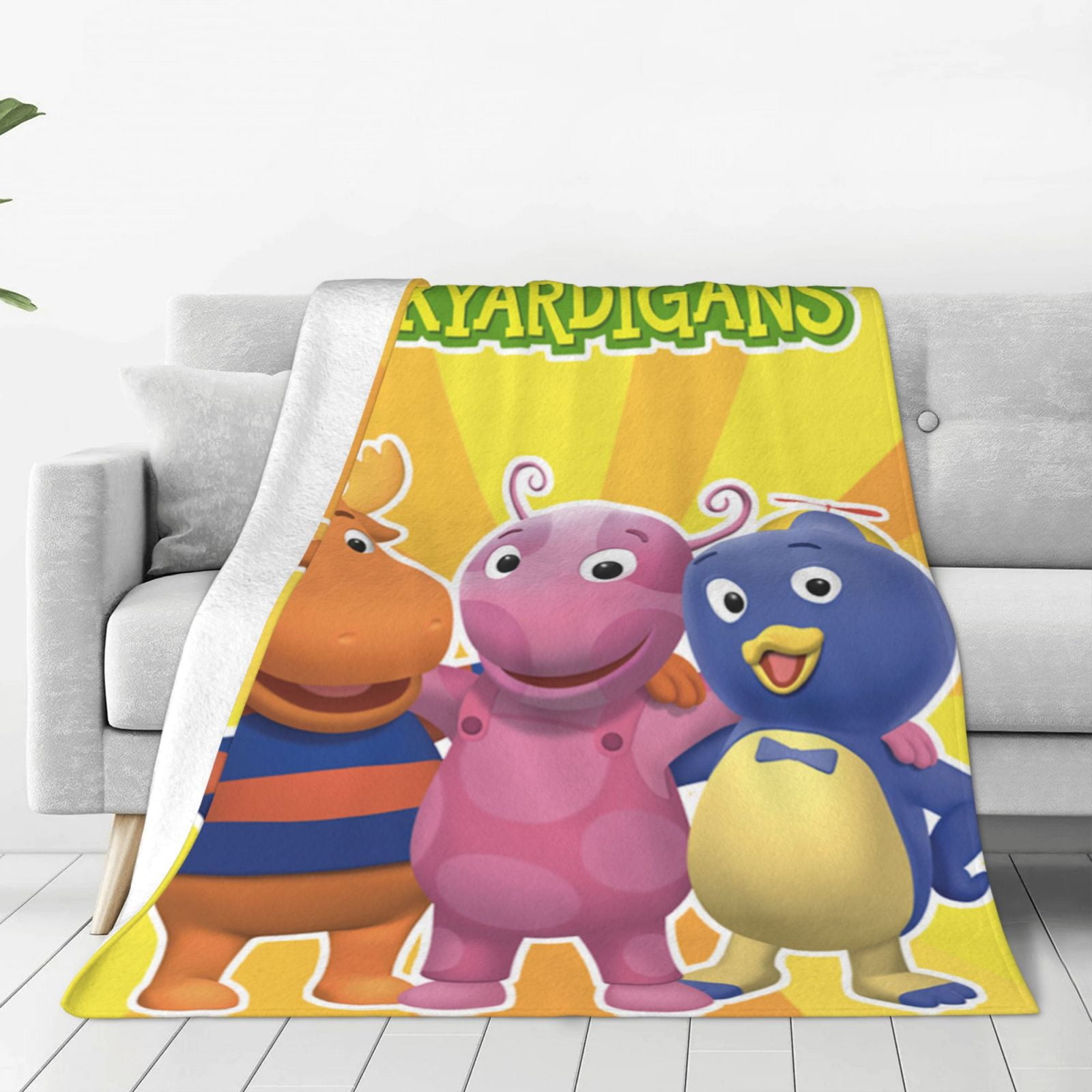 The Backyardigans Throw Blanket Couch Bed Sofa Soft Lightweight Warm ...