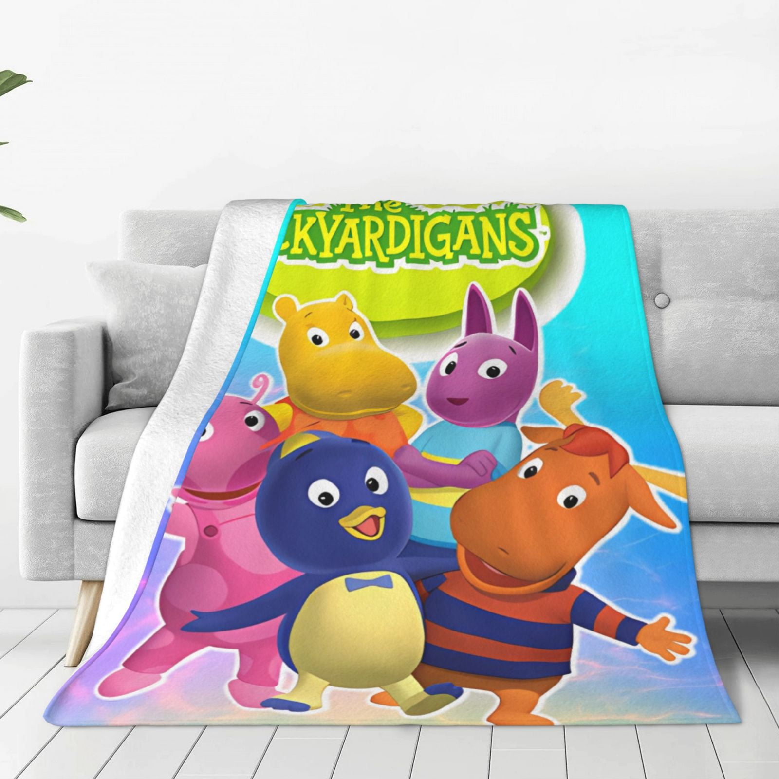 The Backyardigans Throw Blanket Couch Bed Sofa Soft Lightweight Warm ...