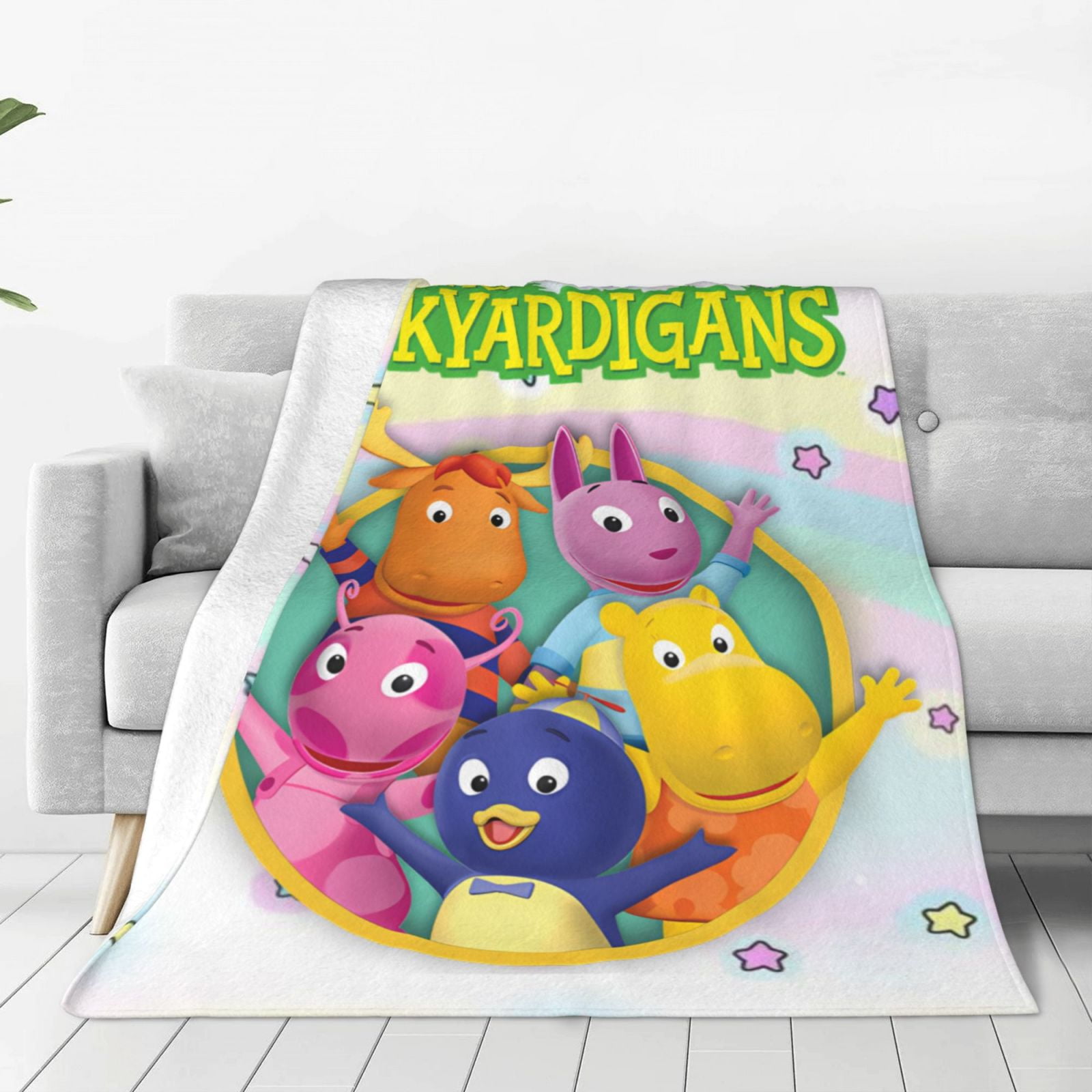 The Backyardigans Throw Blanket Couch Bed Sofa Soft Lightweight Warm ...