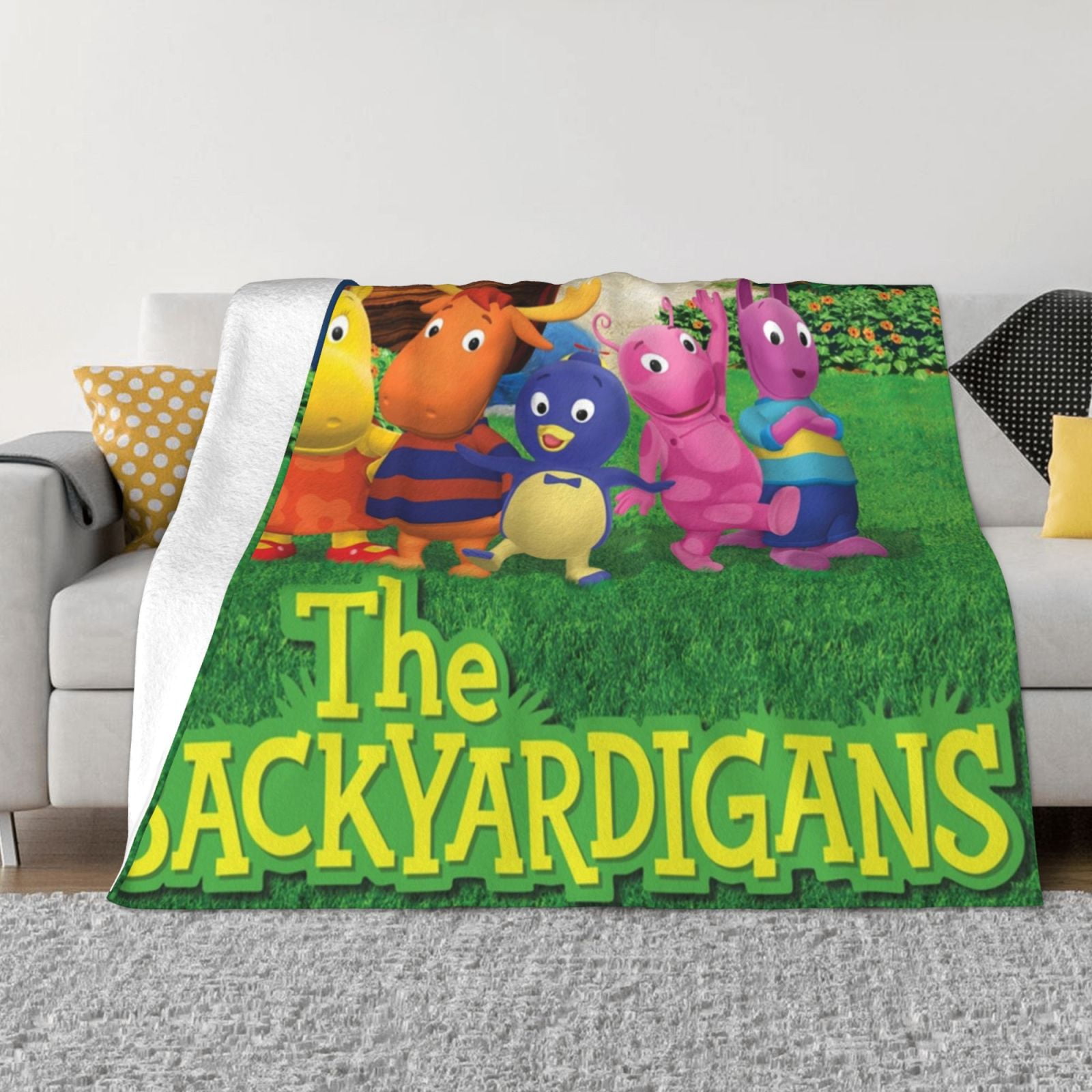 The Backyardigans Throw Blanket Couch Bed Sofa Soft Lightweight Warm ...