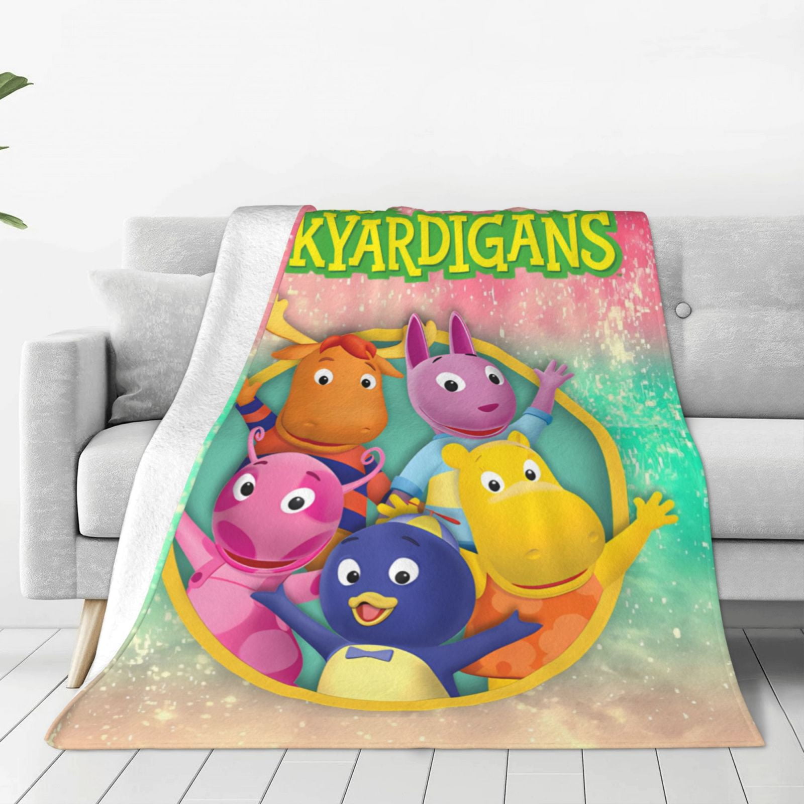 The Backyardigans Throw Blanket Couch Bed Sofa Soft Lightweight Warm ...