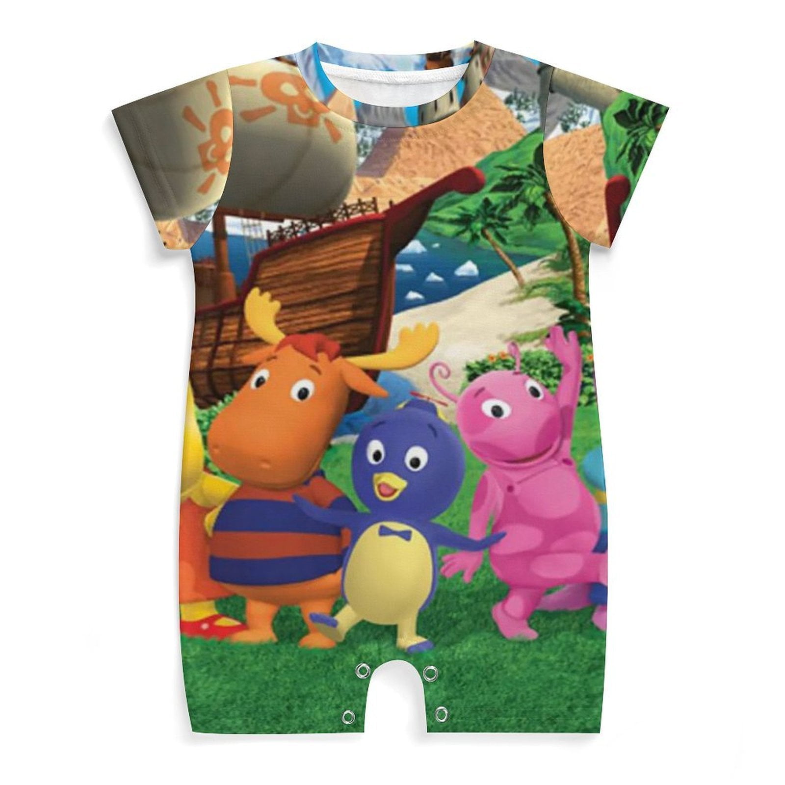 Backyardigans Unisex Baby Boy Girl Jumpsuit Romper Bodysuit Playsuit ...
