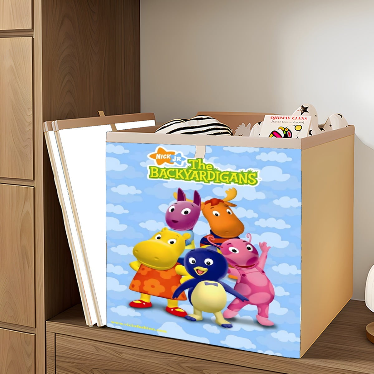 The Backyardigans organizer box say goodbye to clutter with one sleek ...
